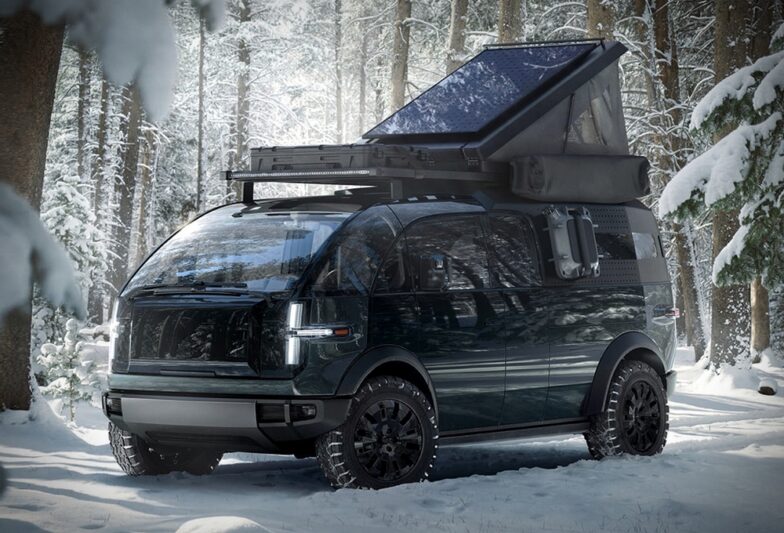 Un adorable pick-up électrique convertible en mini-van - Fourgonlesite