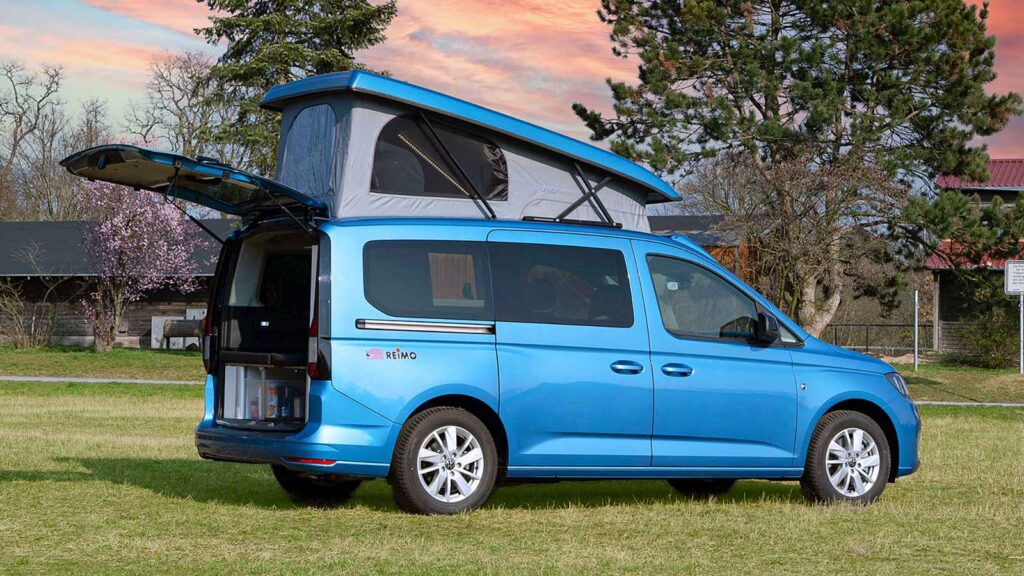 Reimo VW Caddy Camp 2 : le ludospace malin à prix accessible ...