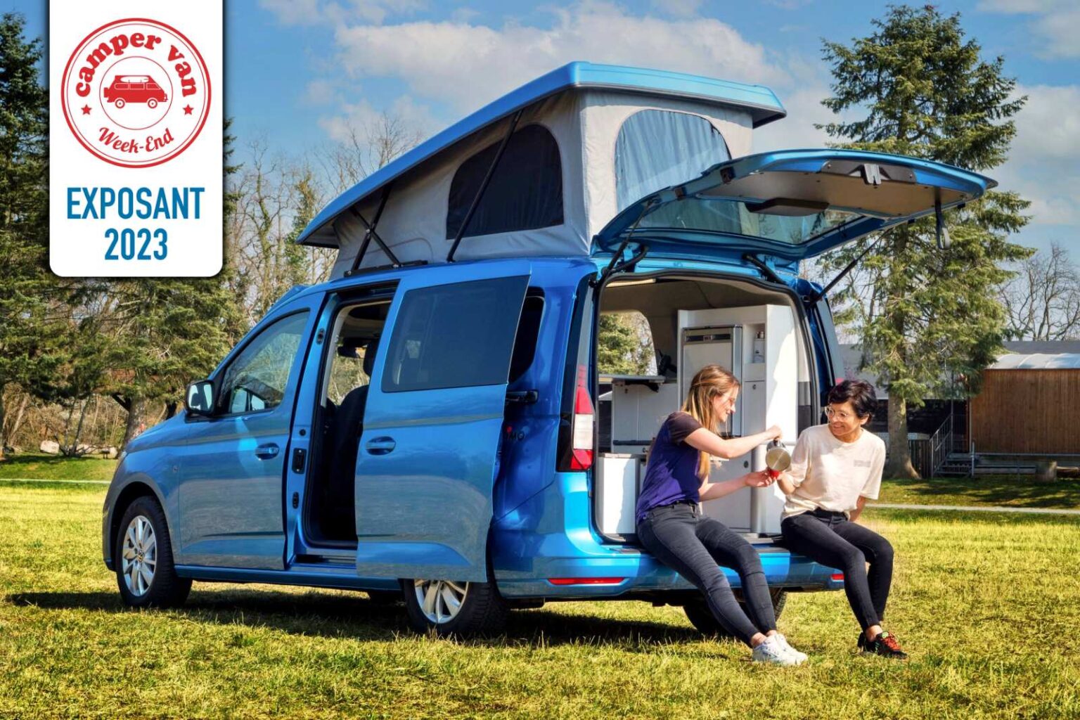 Reimo VW Caddy Camp 2 : le ludospace malin à prix accessible ...