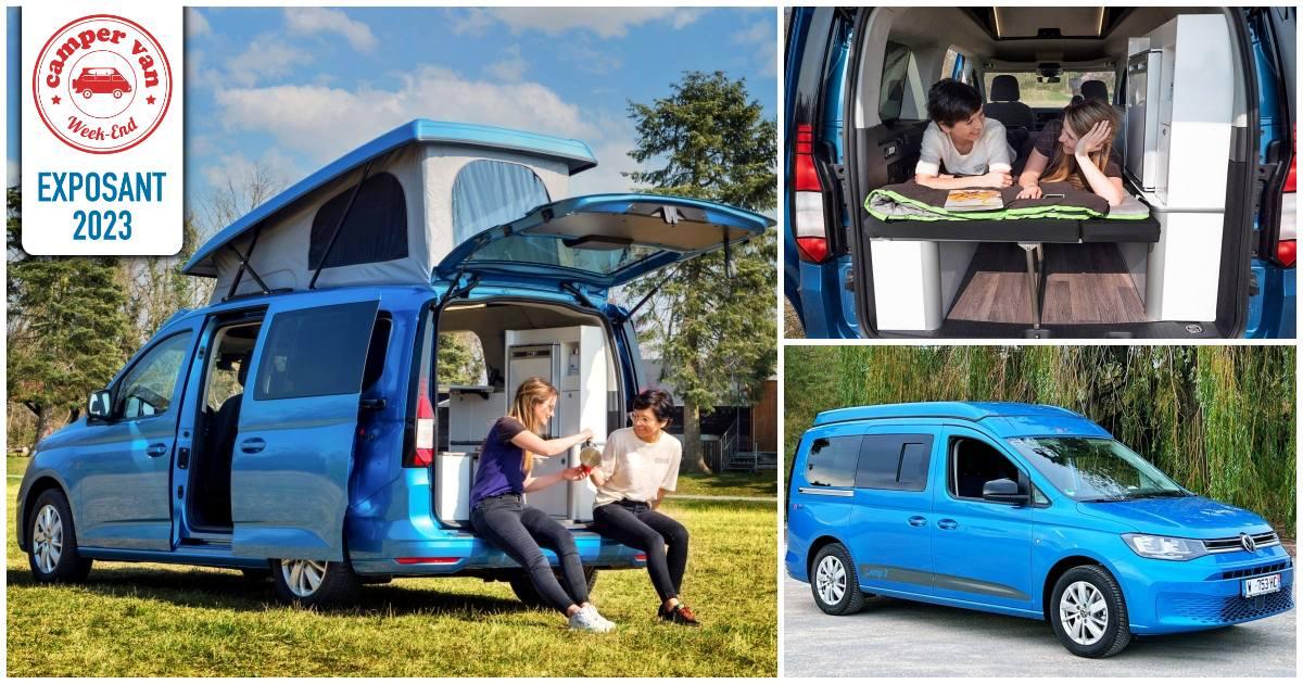Reimo VW Caddy Camp 2 : le ludospace malin à prix accessible ...
