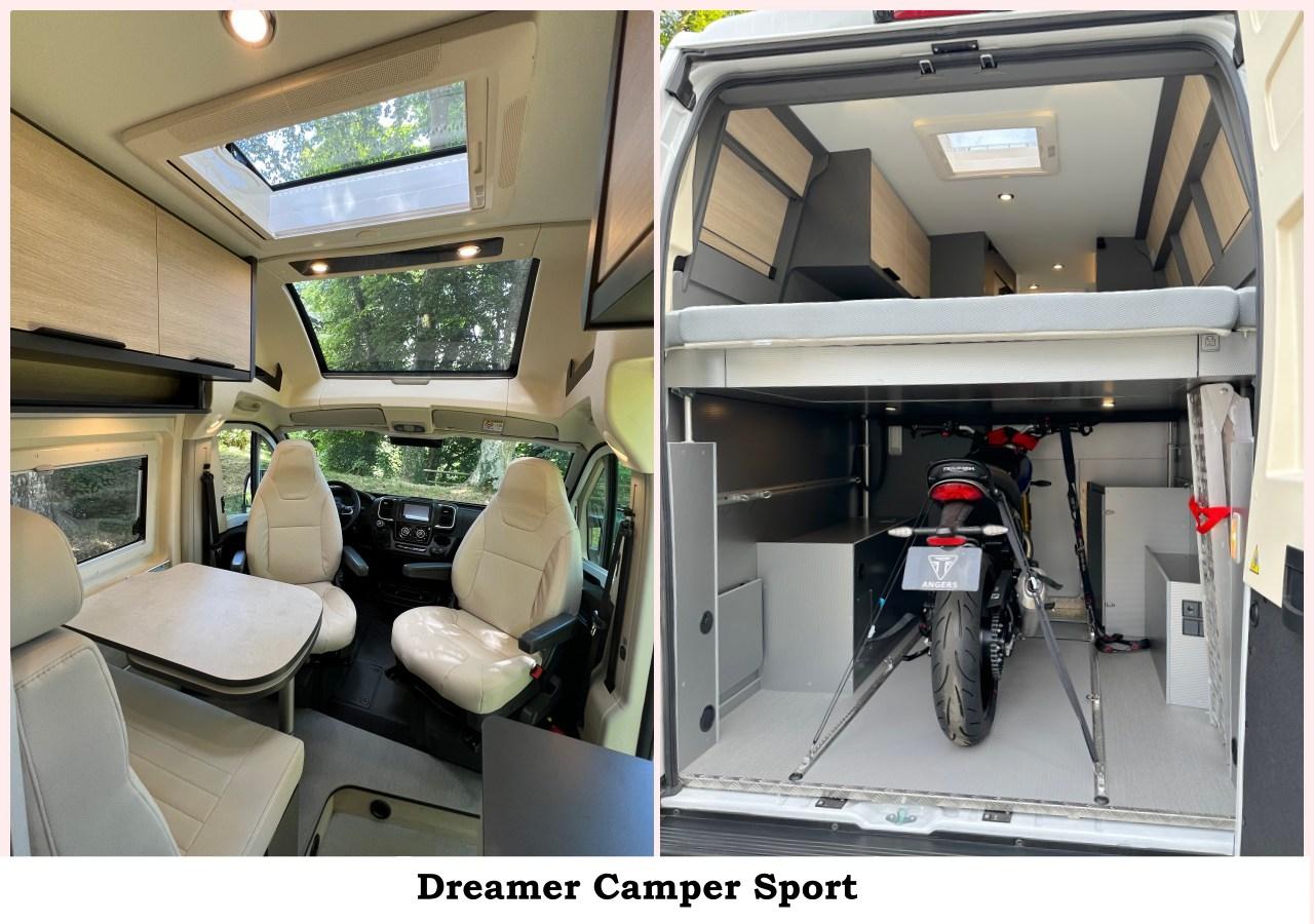 Dreamer Camper Sport (2025) – les sportifs vont l’adorer ! | Fourgonlesite