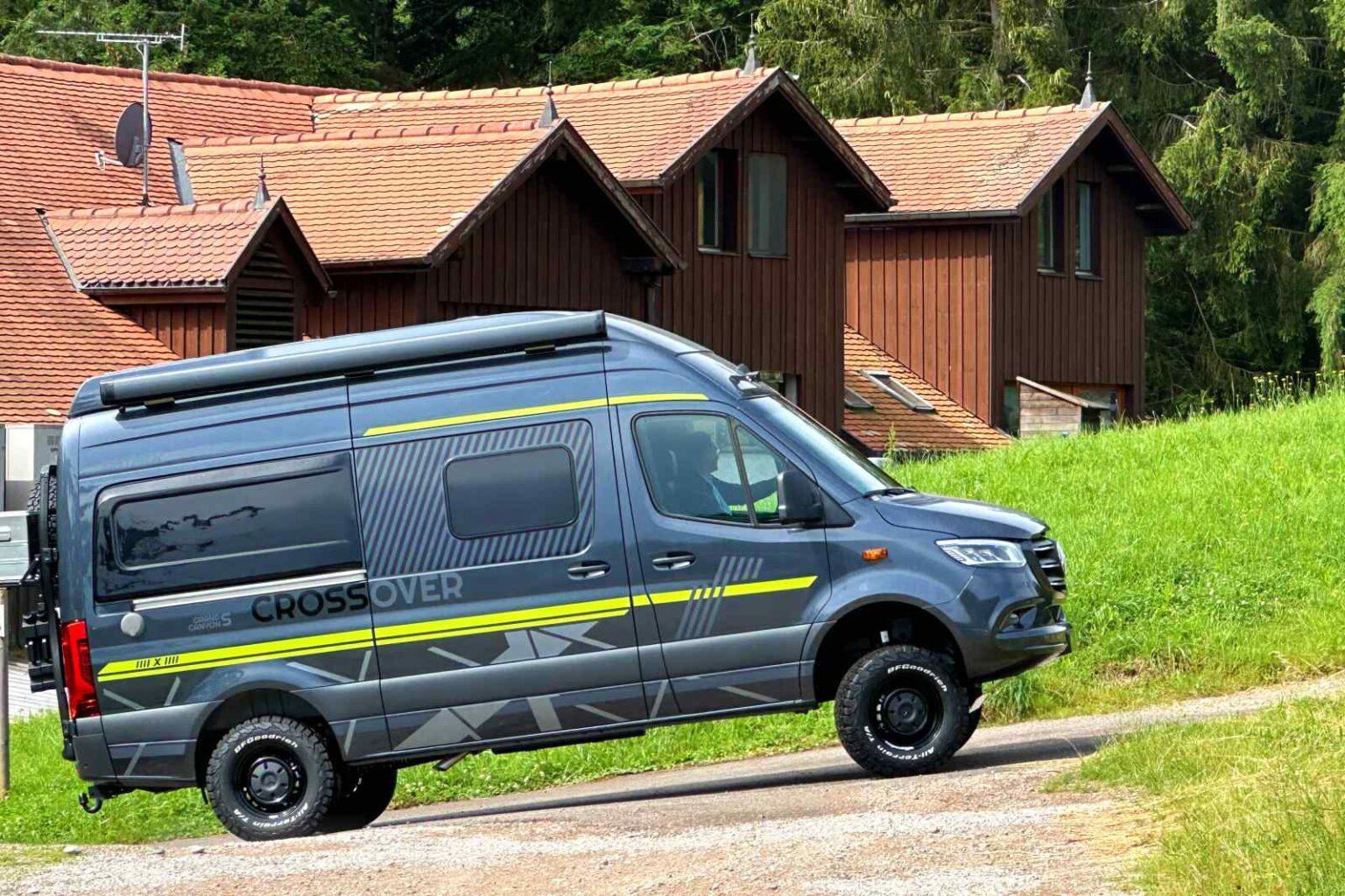 Nouveau HYMER Grand Canyon S CrossOver, le plus stylé et le plus équipé des 4x4 | Fourgonlesite