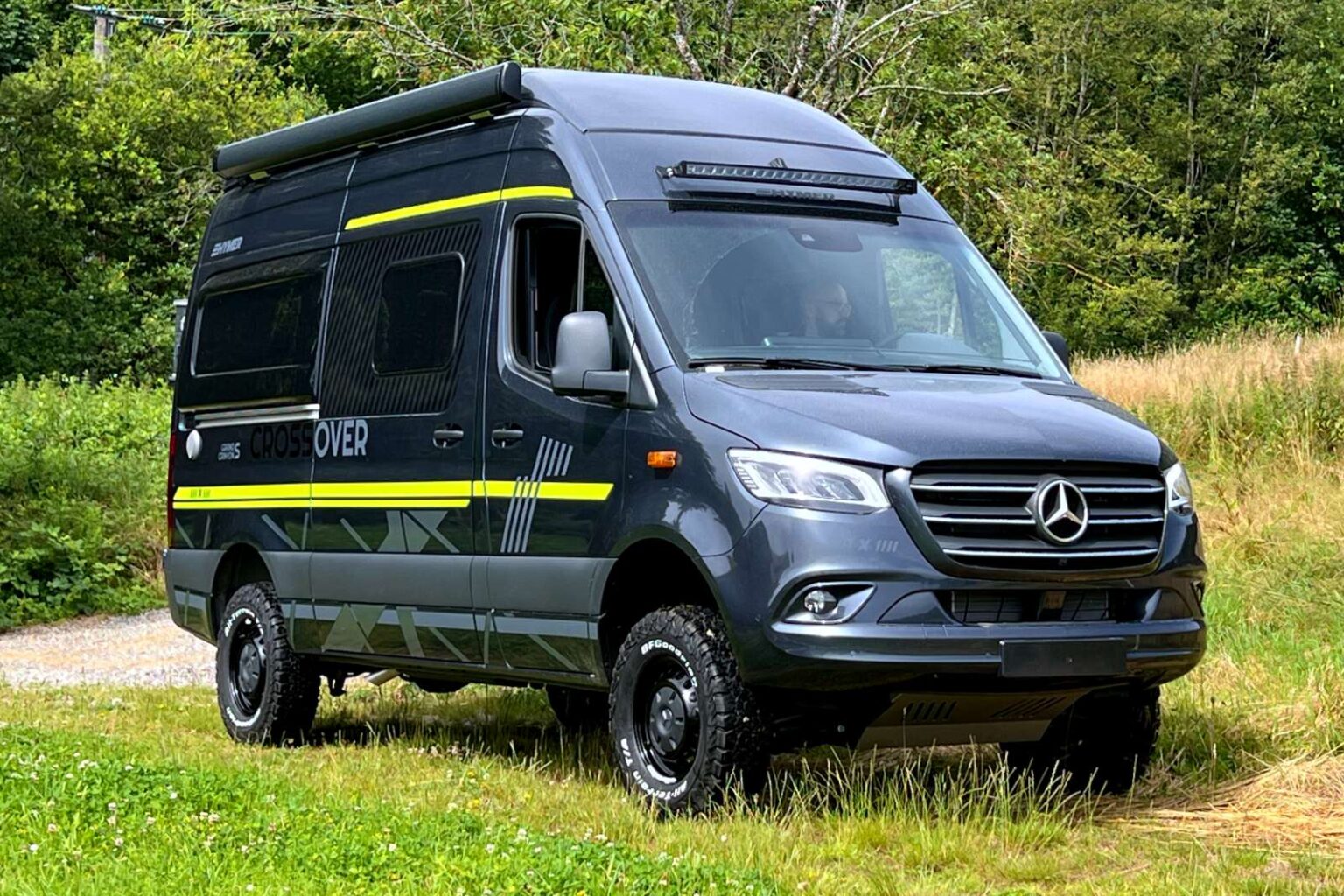 Nouveau HYMER Grand Canyon S CrossOver, le plus stylé et le plus équipé ...