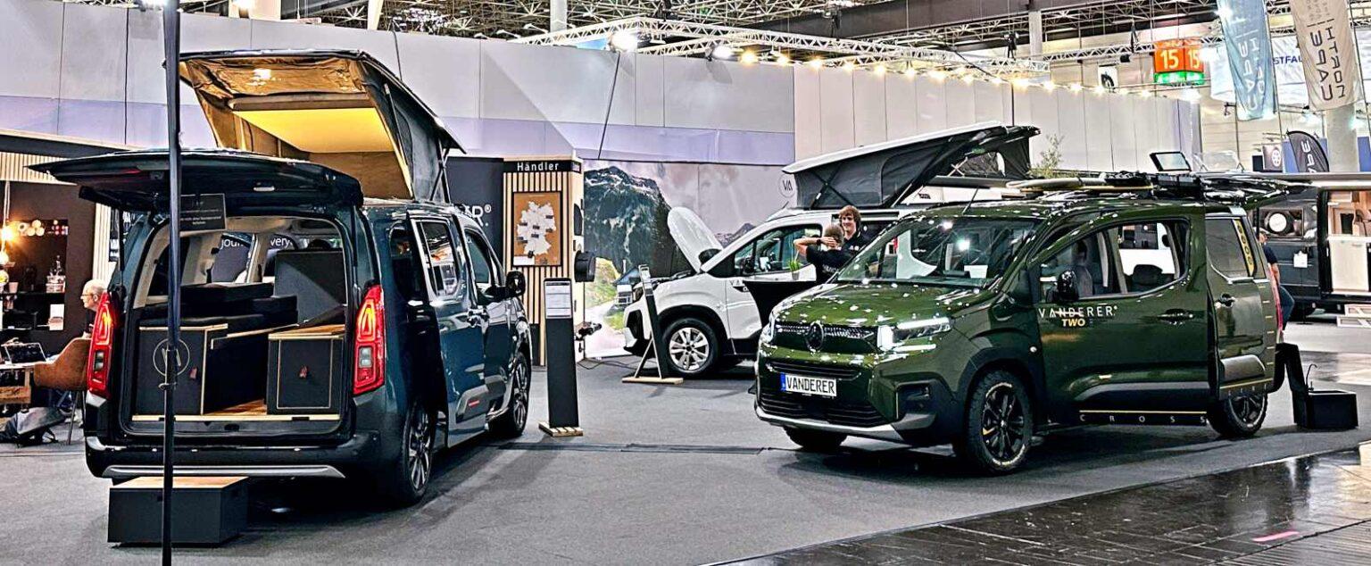 Vanderer One & Two, deux vans compacts aux aménagements astucieux sur Citroën Berlingo ...