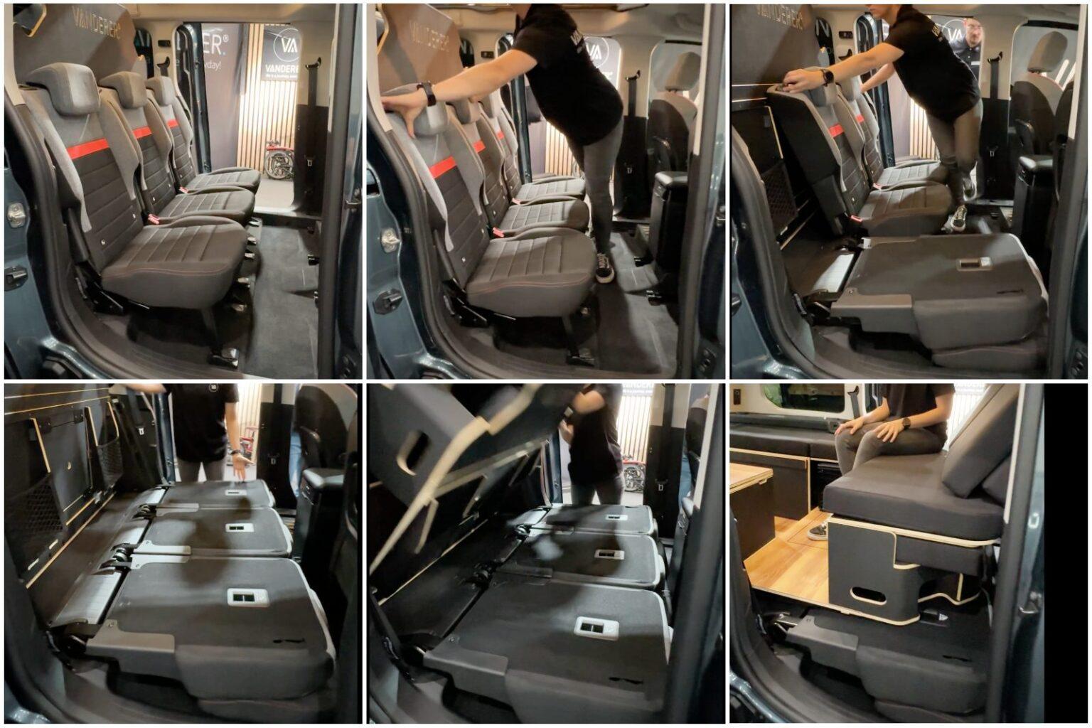 Vanderer One & Two, deux vans compacts aux aménagements astucieux sur Citroën Berlingo ...