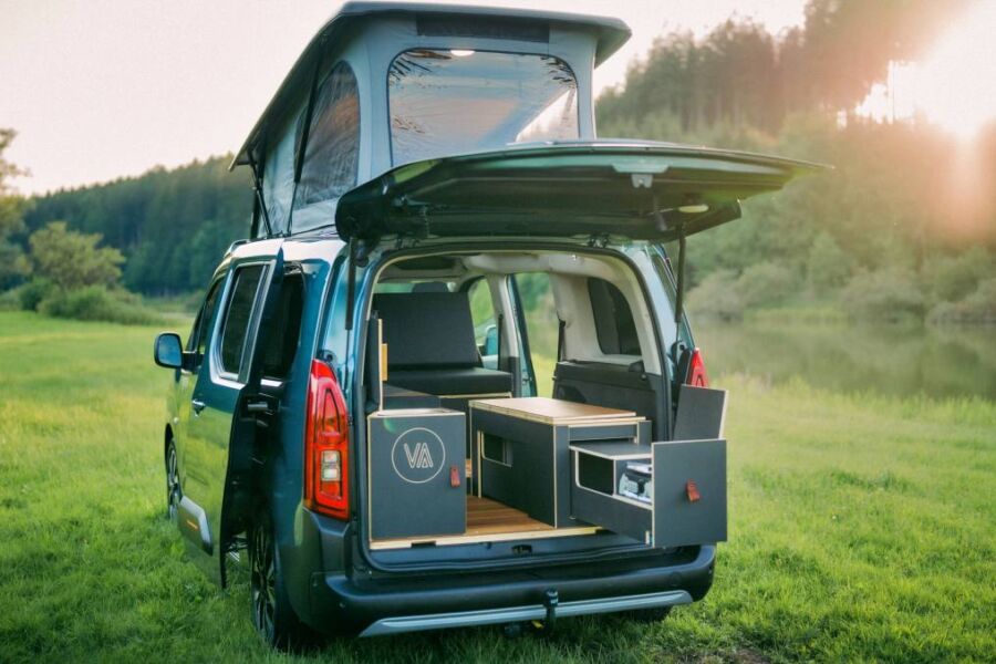 Vanderer One & Two, deux vans compacts aux aménagements astucieux sur Citroën Berlingo ...